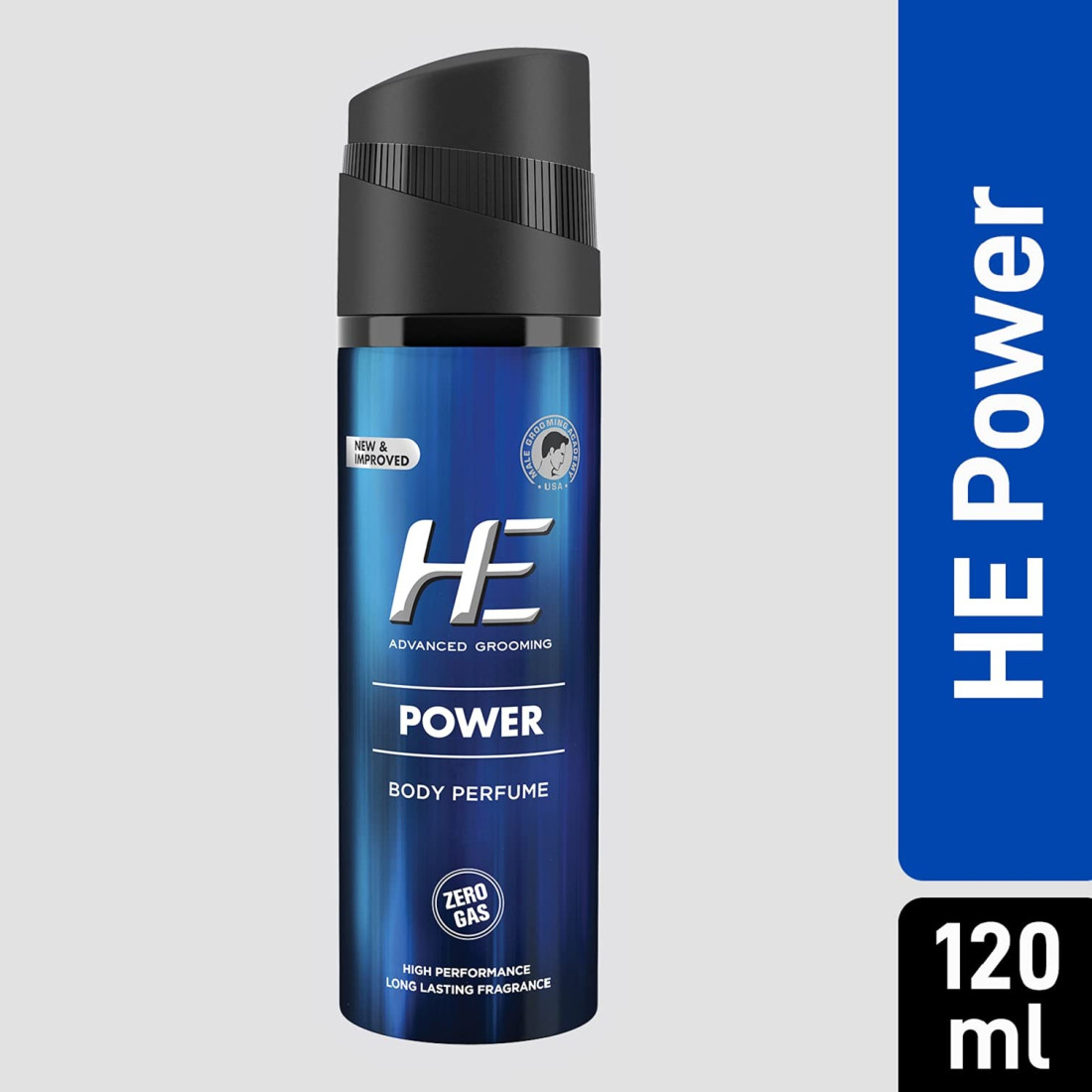 Emami HE Power Perfume For Men, 120ml - Bazaar5.com | One Stop Indian Shop