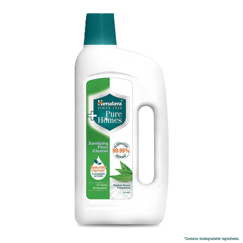 Himalaya Pure Homes Sanitizing Floor Cleaner HERBAL GREEN 1 LITRE ...